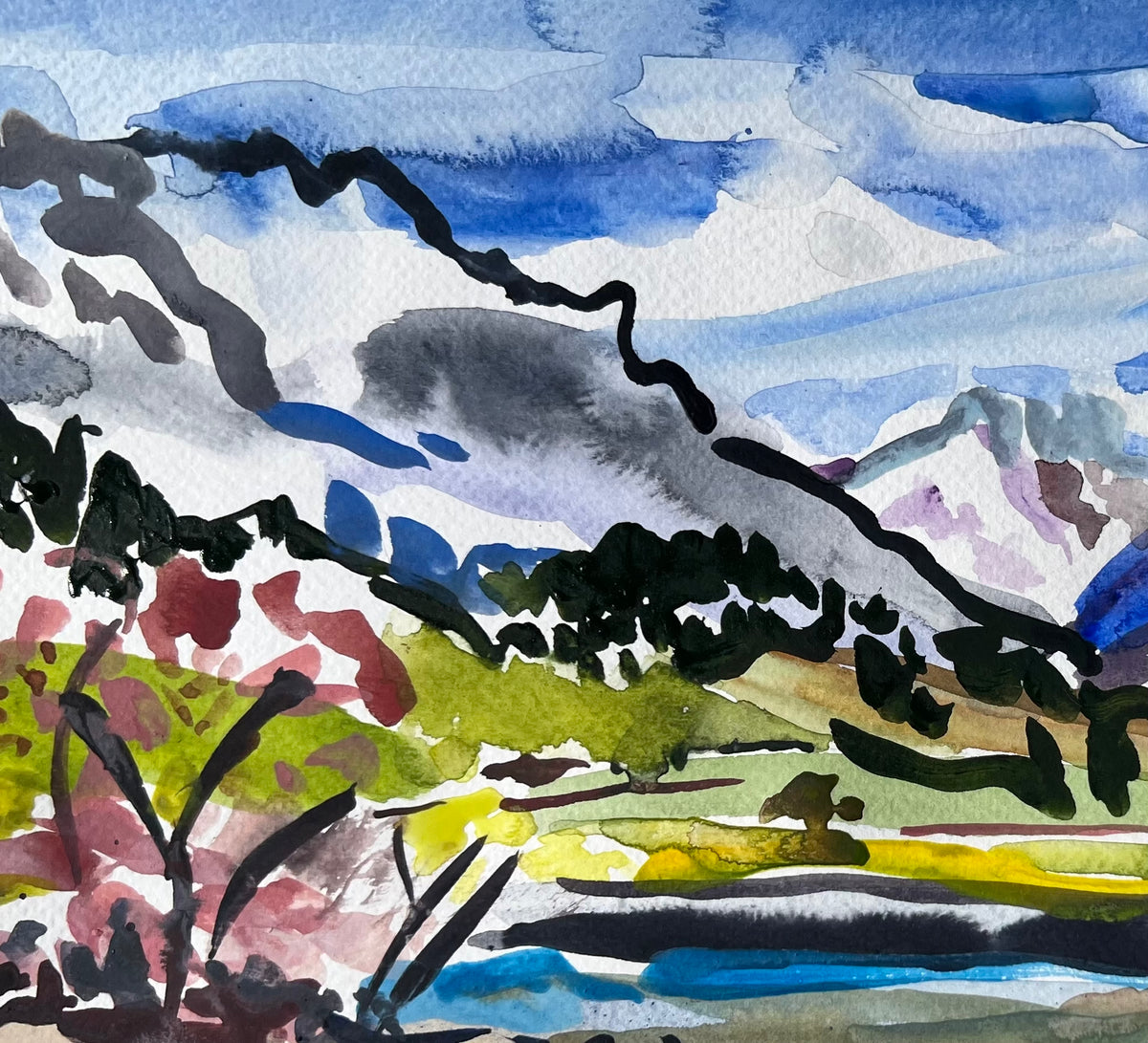 Early Spring on the Yellowstone – Tandy Miles Riddle